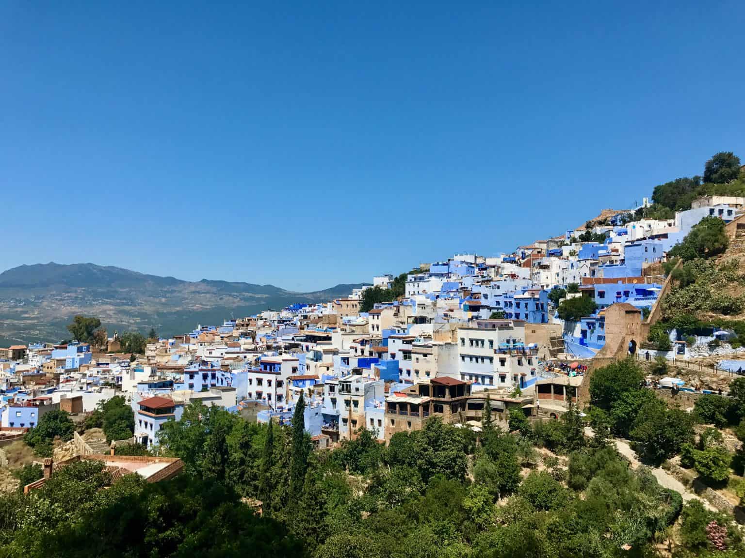 Views to Chefchaouen | The Travel In Pink