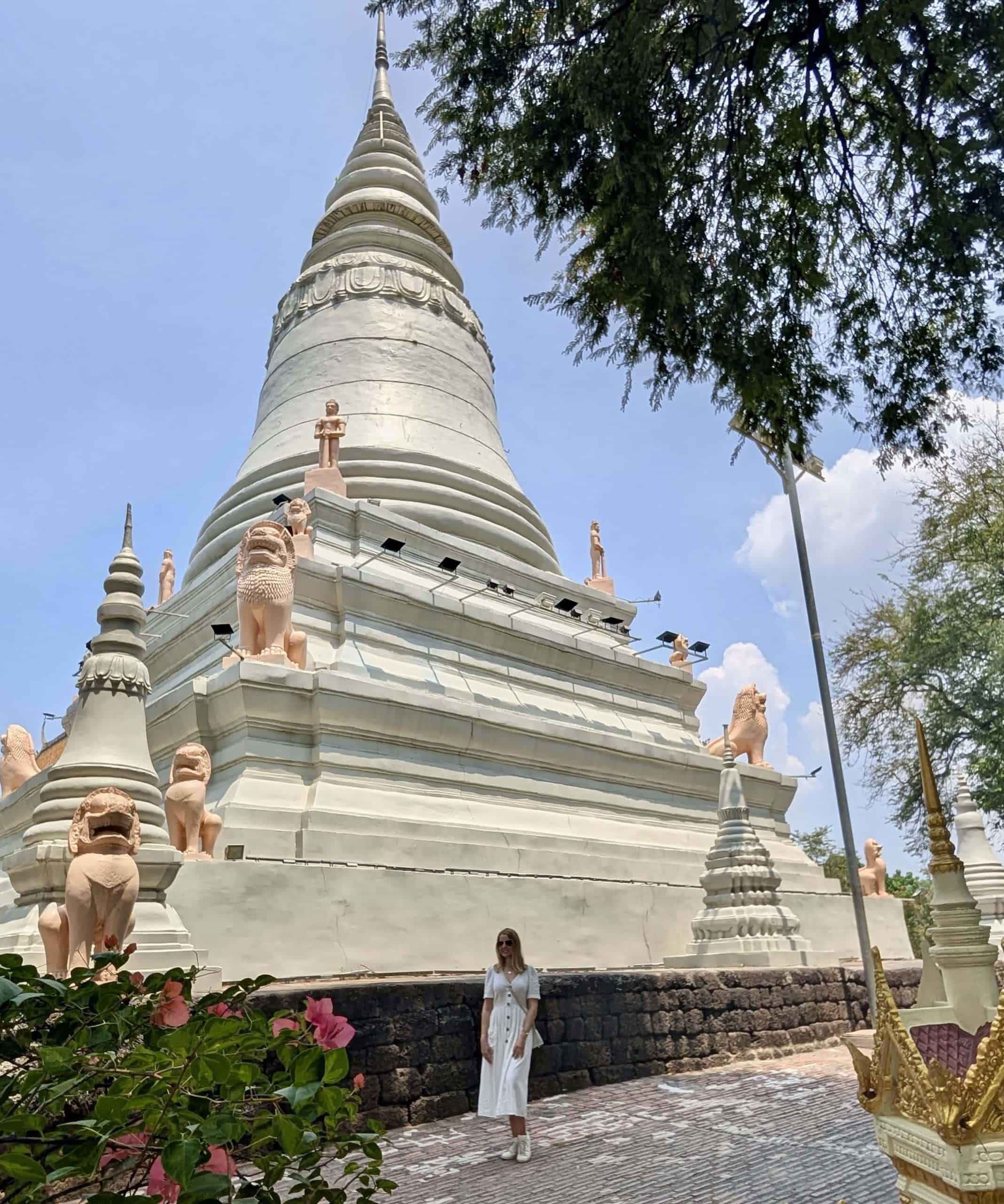 Wat Phnom, Phnom Penh, Cambodia | The Travel In Pink